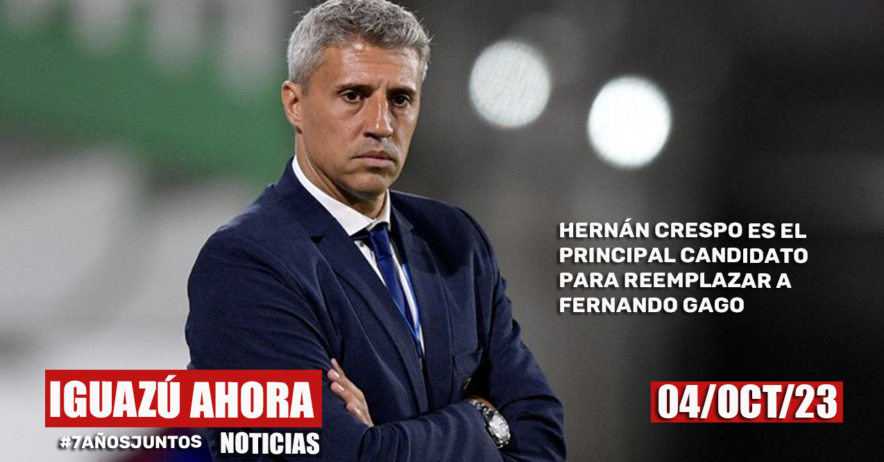 HERNÁN CRESPO ES EL PRINCIPAL CANDIDATO PARA REEMPLAZAR A FERNANDO GAGO ...