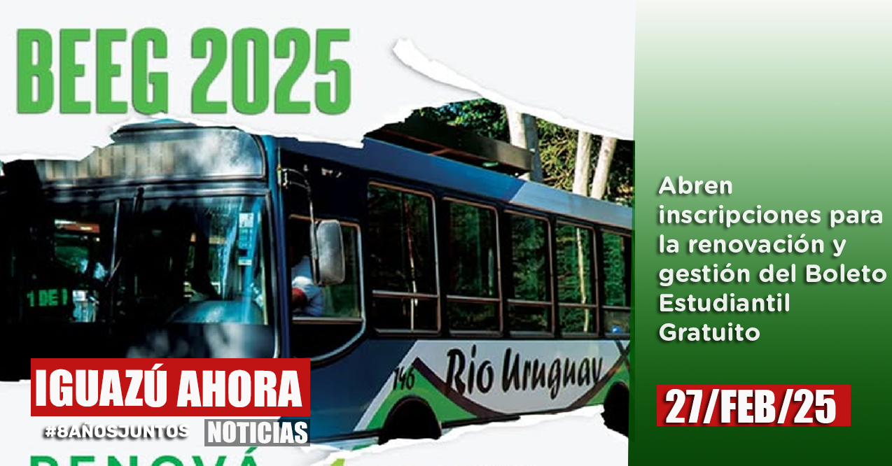 Abren inscripciones para la renovación y gestión del Boleto Estudiantil ...